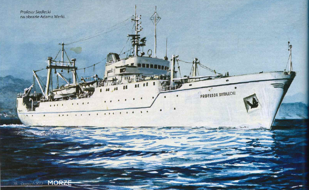 45 years since the commissioning of R/V Profesor Siedlecki – National ...